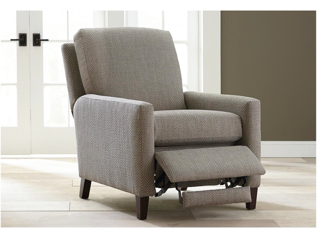 Bassett Trevor Track Arm Manual Recliner Furniture Living Room Recliners