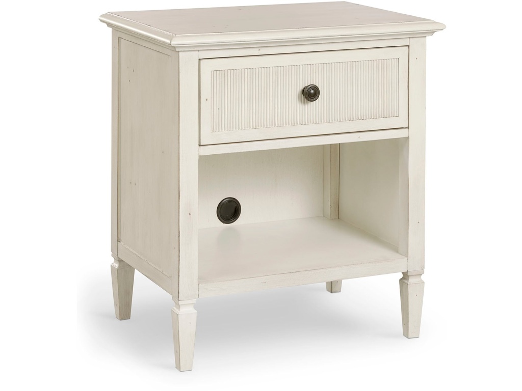 Bassett Shoreline Sea Salt Bedside Table Furniture Bedroom Tables