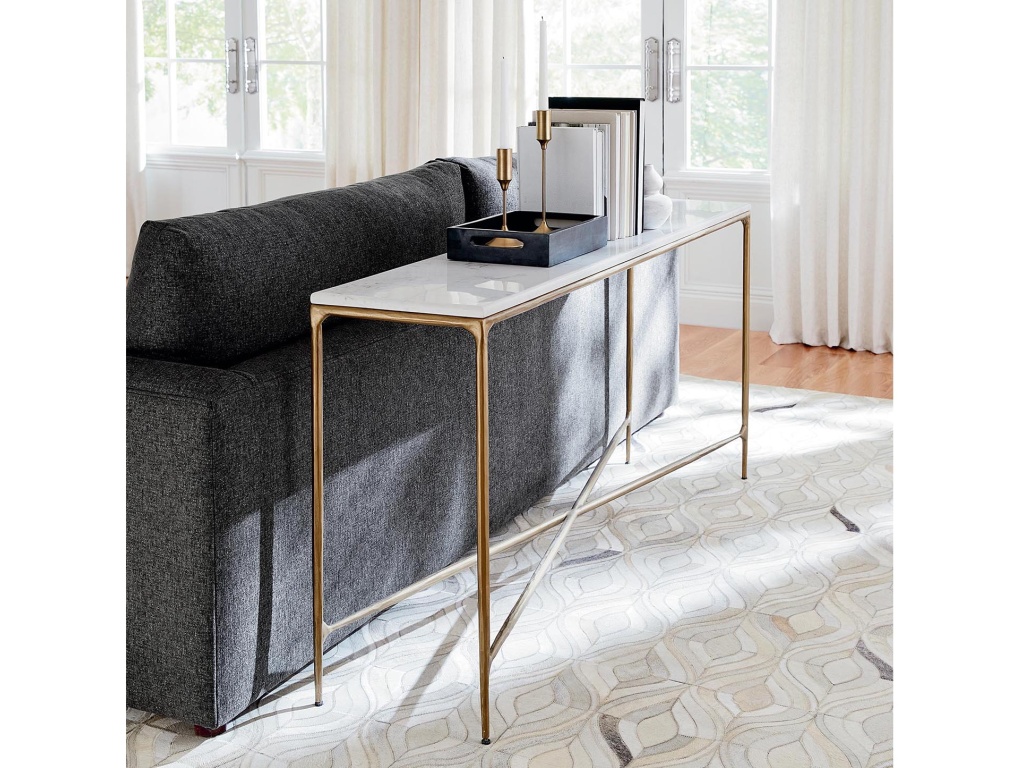 Bassett Keswick Console Table Furniture Living Room Tables