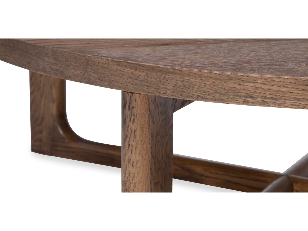 Bassett Reston Round Cocktail Table Furniture Living Room Tables