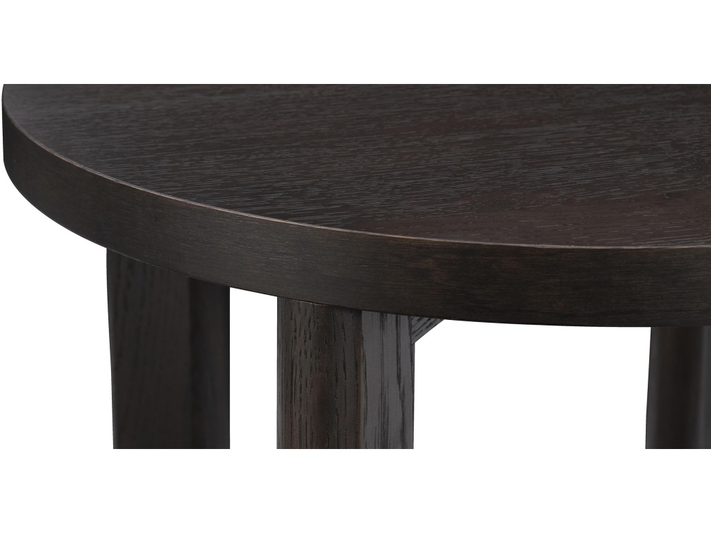 Bassett Reston Round End Table Furniture Living Room Tables