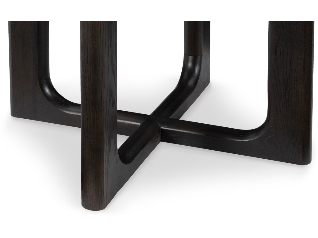 Bassett Reston Round End Table Furniture Living Room Tables