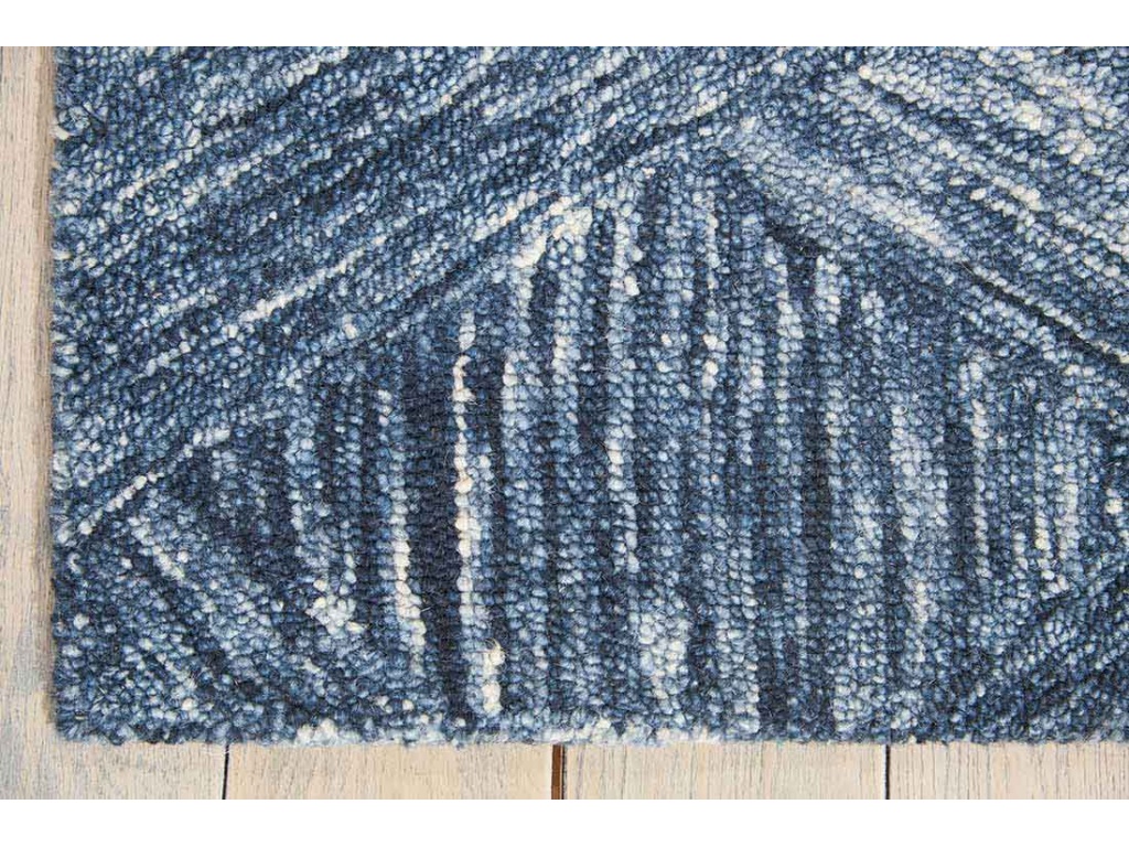 Nourison Home Interlock ITL01 Denim Rug Furniture Rugs Hand Tufted Rugs