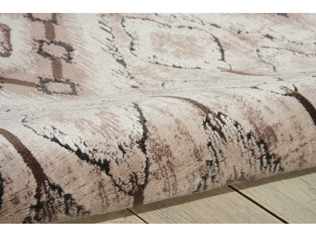 Nourison Home Karma KRM02 Beige Rug Furniture Rugs Machine Made Rugs